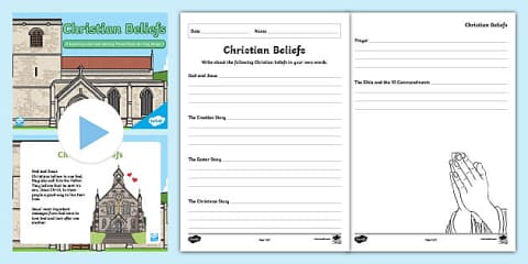 Christian Symbols Fact File Template