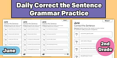 Second Grade Contractions & Apostrophes Worksheet