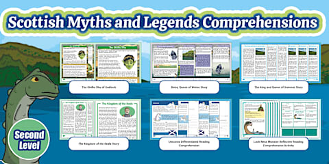 Loch Ness Monster Reflective Reading Comprehension Activity