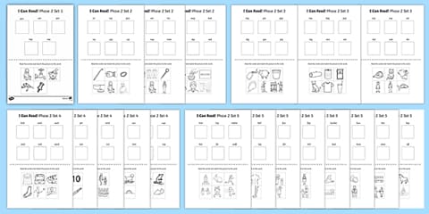 Long Vowel Sounds Phonics Pack