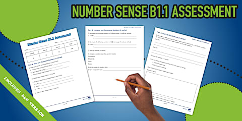 Grade 4 Math Number Sense Resource Pack