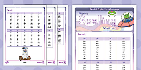 100 Grade 1 Sight Words Spelling Lists