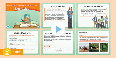 NAPLAN-Style English Example Tests - Set 1 Narrative Writing Activity