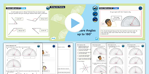 Year 5 Draw and Measure Angles Resource Pack