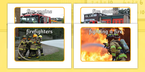 Fire Safety Matching Cards