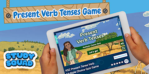 ESL Present Simple Stepping Stone Game PowerPoint