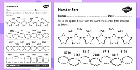 Missing Numbers Worksheet | Primary Teaching Resources