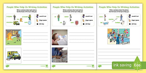 Describe the Nurse Writing Sheet