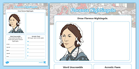 Florence Nightingale Sequencing Worksheet