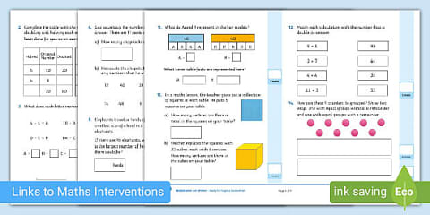 Assessment of Year 3 Ready-to-Progress Criteria: Fractions
