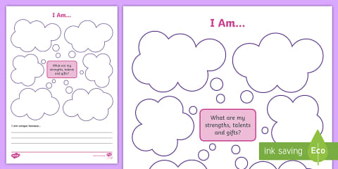 My Strengths Differentiated Activity Sheet