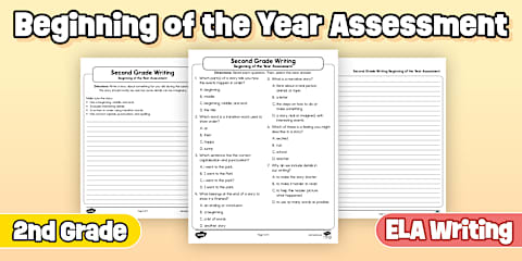Second Grade Science End of the Year Assessment