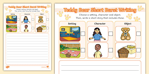 Teddy Bears' Picnic Writing Activity