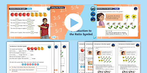 Year 6 Ratio Diving into Mastery Maths Overview