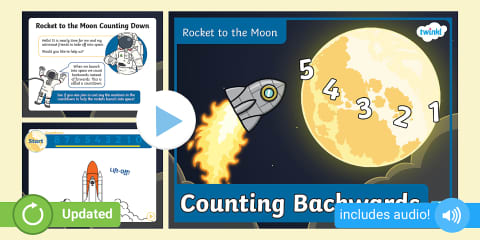 Counting Backwards Activity Sheet