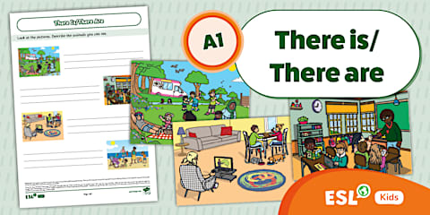 ESL There Is/ There Are PPT [Teens, A1-A2]
