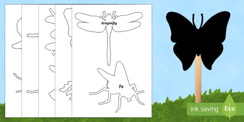 The Little Red Hen Shadow Puppets