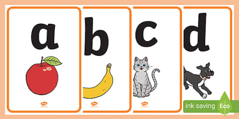 Alphabet Frieze
