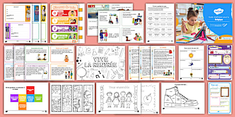 Livret rond : La rentrée scolaire