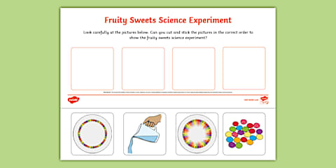Rainbow Lollies Experiment