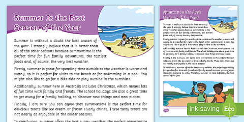 Persuasive Writing Examples - Year 4-6 - Primary Resource