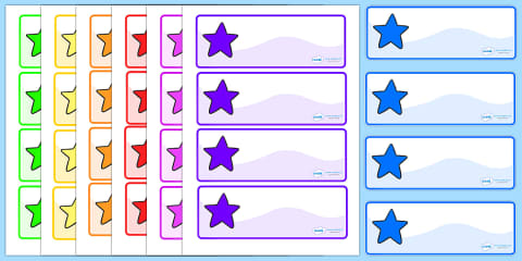 Editable Star Labels