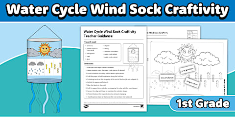 First Grade Water Cycle Lesson Pack