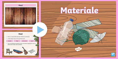 Eienskappe van Materiale - Woordsoek
