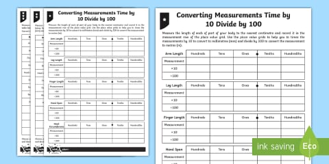 Converting Units of Measurement Scavenger Hunt