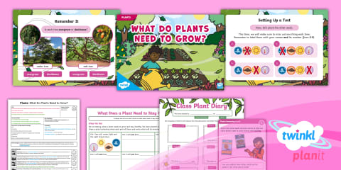 Interactive PDF: Home Learning: Science: Year 2: The Environment