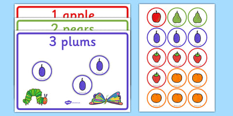 Story Sequencing (4 per A4) to Support Teaching on The Very Hungry ...