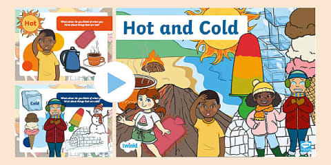 Hot or Cold Interactive Sorting Activity