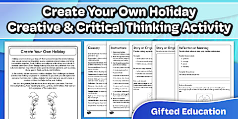 May Day Sequence Puzzle for Gifted Education | 4th-5th Grade