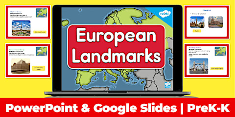 Human and Physical Features of Europe PowerPoint