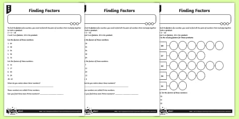 Finding Factors Game | Twinkl Maths