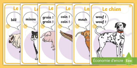 Jeu de paires interactif - les animaux de la ferme