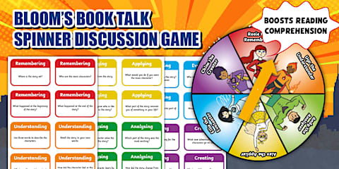 Bloom's Taxonomy - First Level Reading Challenge Cards
