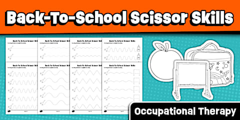 Back to School Activities for OT: Sensory Bin Cards for Fine Motor and ...