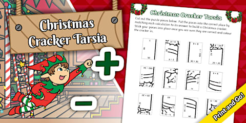 Reindeer Number Bonds of 100 Christmas Activity