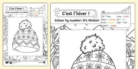 French: Christmas Activity Pack