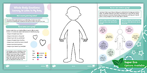 Body Cues Activity - Teaching Resources