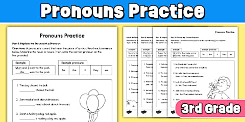 Third Grade Subject and Predicate Quiz