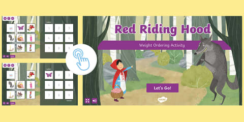Red Riding Hood Interactive Match Three Game