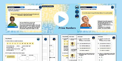 Prime Numbers to 100 | KS2 Maths Concept Video