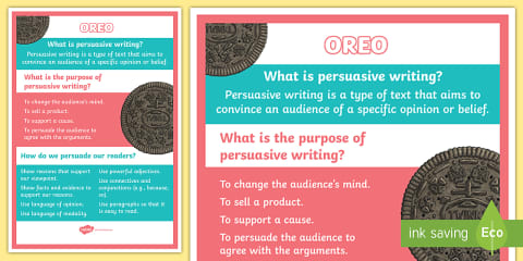 TEEL Paragraph Example A4 Display Poster