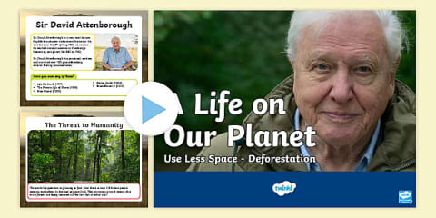 KS2 Celebrating 100 Years of Sir David Attenborough Pack