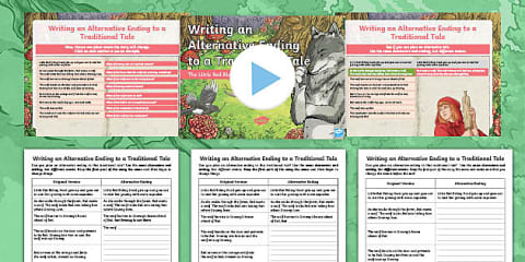 KS1 Jack and the Beanstalk Alternative Ending Story Planning Template