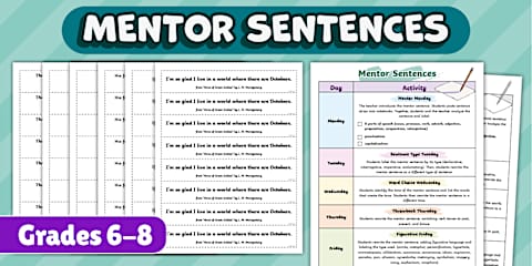 Sixth Grade -ture and -sure Endings Worksheet