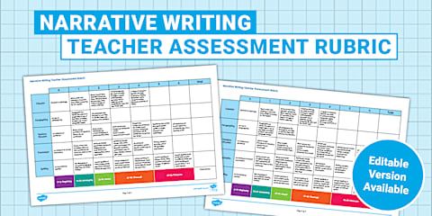 Narrative Writing Student Assessment Rubric
