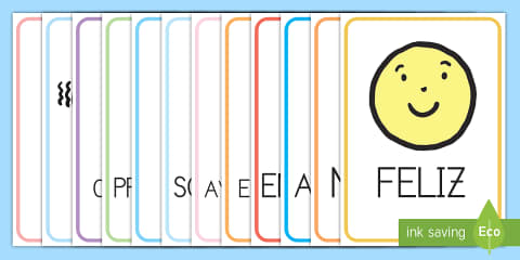 Tarjetas: Emociones y Sentimientos